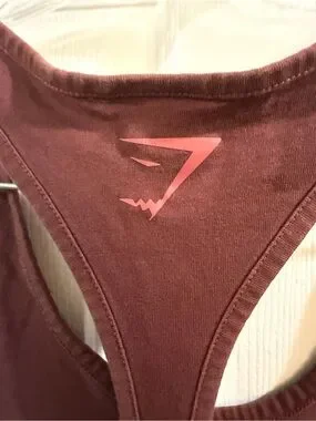 Gymshark | Shirts | Gymshark Maroon Athletic Muscle Tank | Poshmark